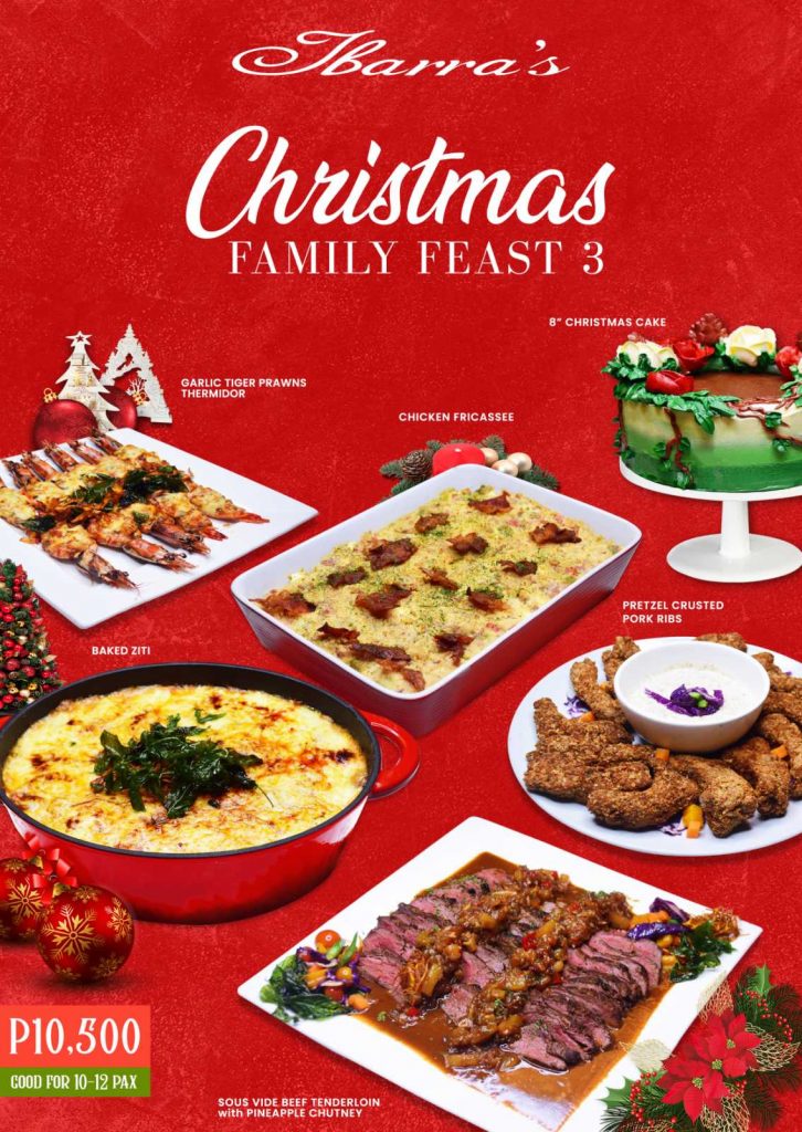 Celebrate at Home with Ibarra’s Christmas Family Feast – Ibarras Party ...
